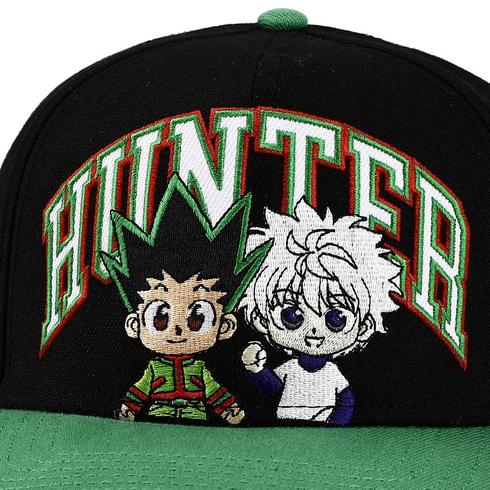 Bioworld Hunter x Hunter Embroidered and Printed Snapback Hat