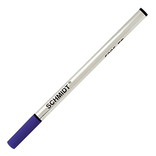 SCHMIDT 5285 Safety Rolling Tube Needle Refill Point 0.5mm, Tc Ball Black, 2 Pack Blister (SC58115)