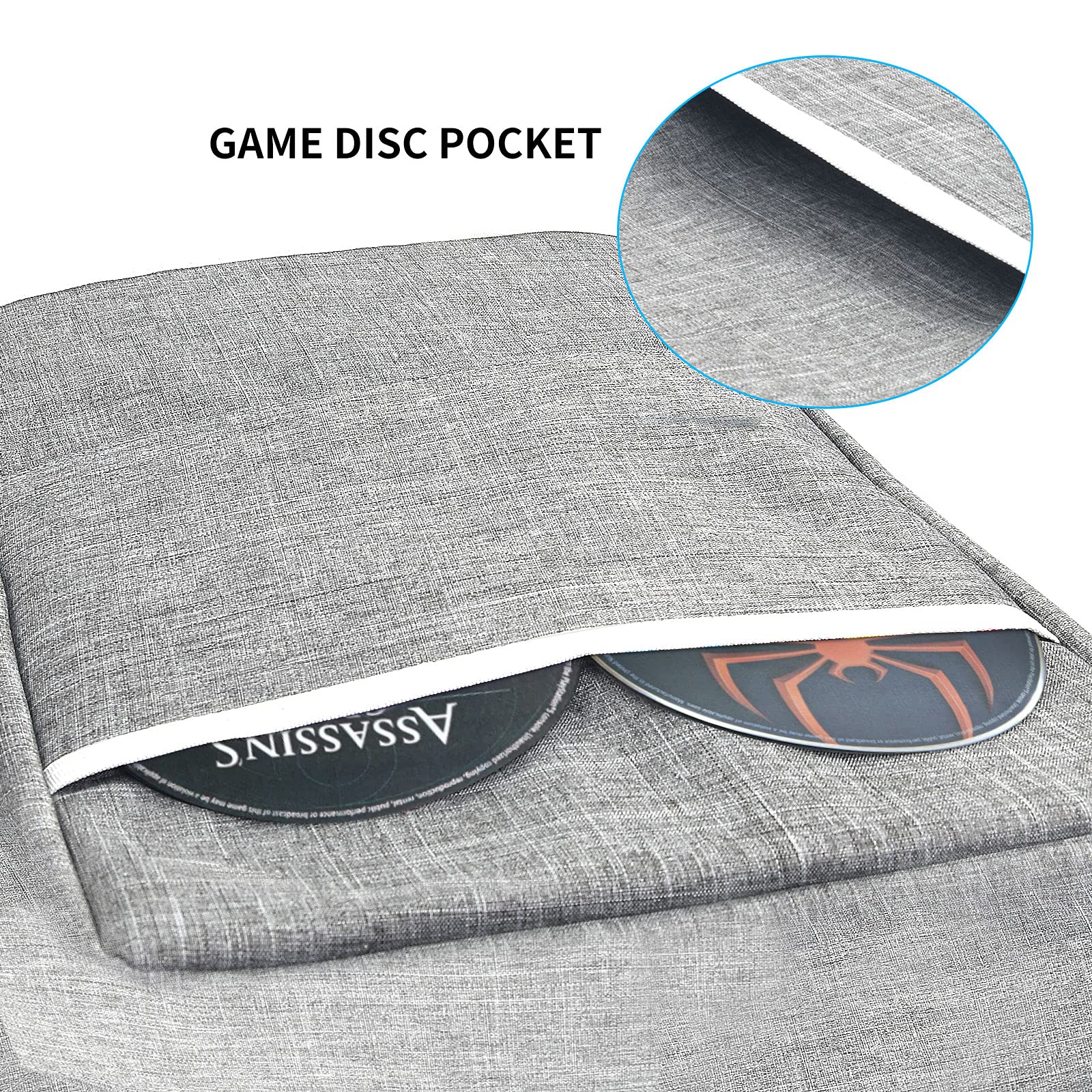 PS5 Dust Cover for Playstation 5 Console Disc Edition & Digital Edition Waterproof and Dust Protector