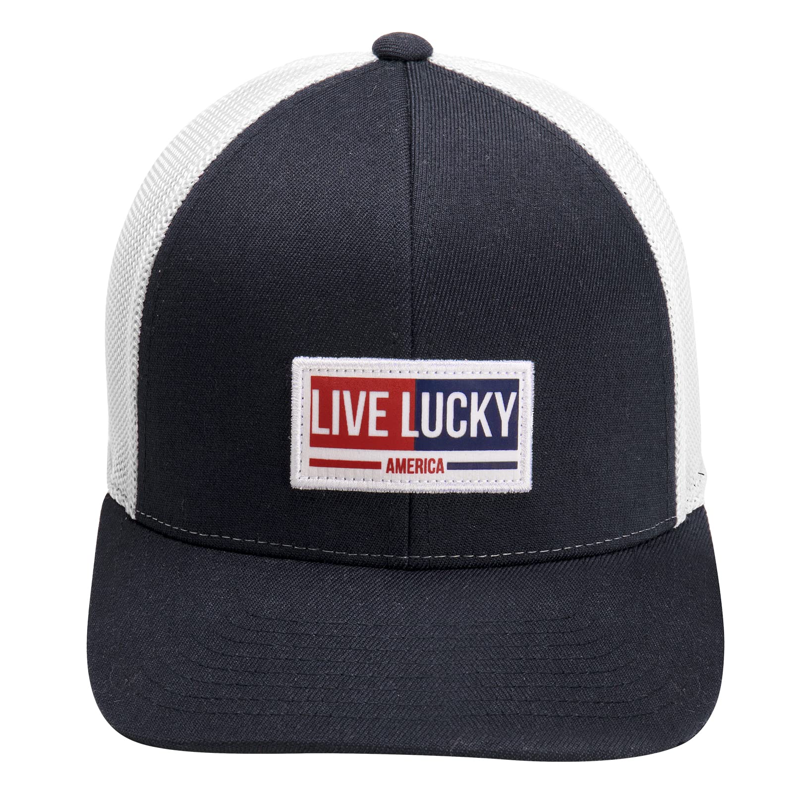 Black Clover American Dream Snapback HD Patch Navy/White Mesh Cap