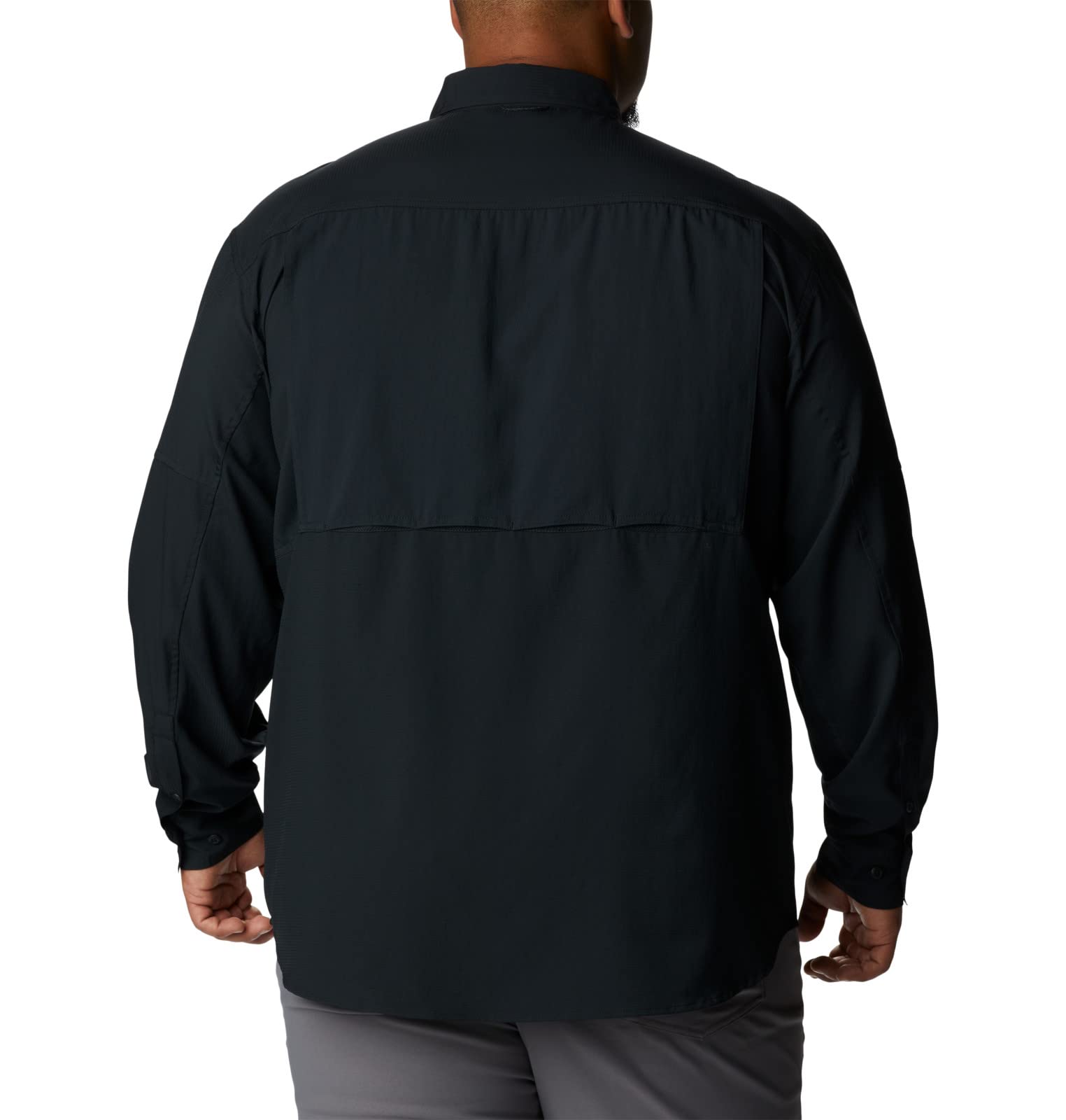 Columbia Men's Silver Ridge Utility Lite Long Sleeve, Ancient Fossil, Medium