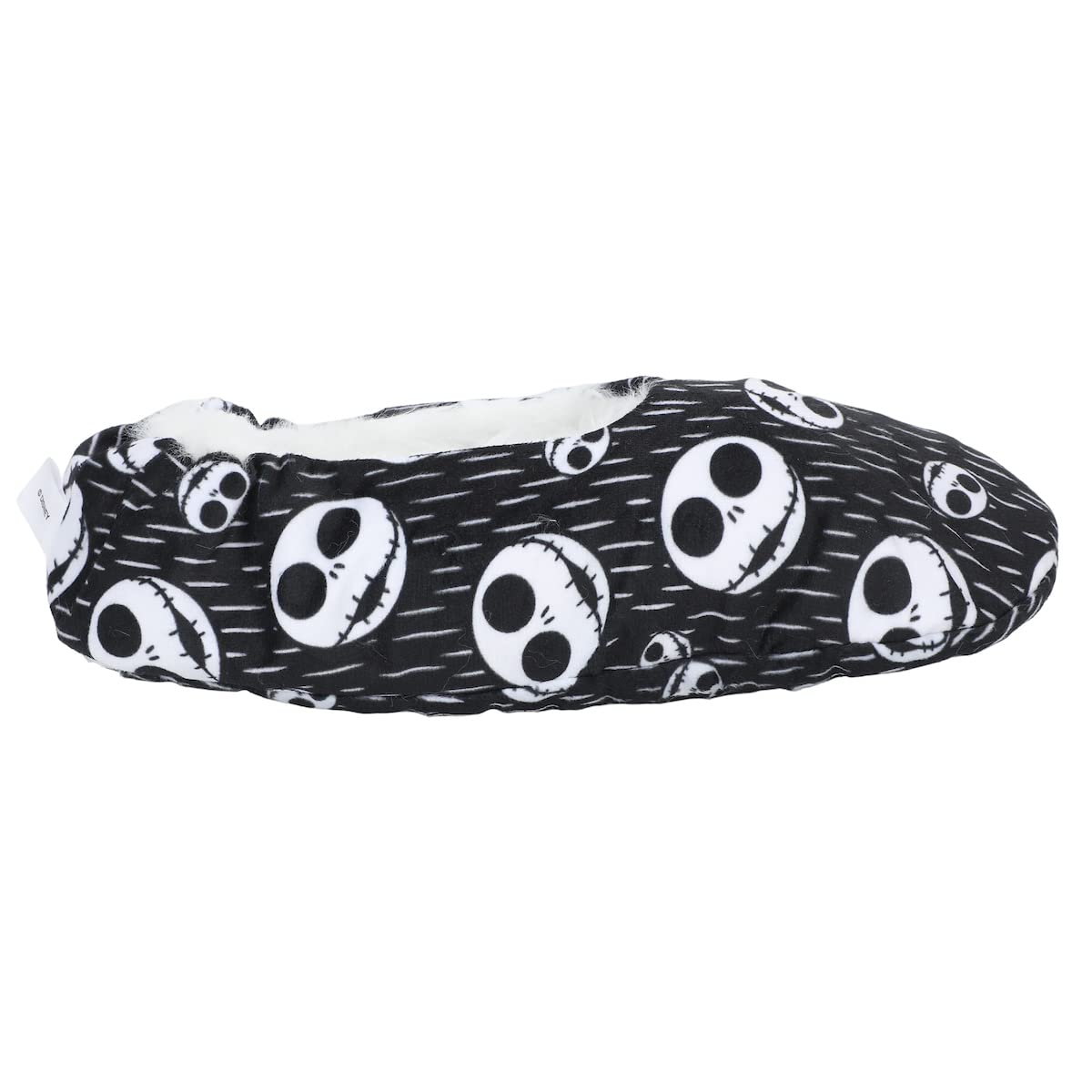 Bioworld Nightmare Before Christmas Jack Skellington Women's Reversible Slipper Socks-S/M