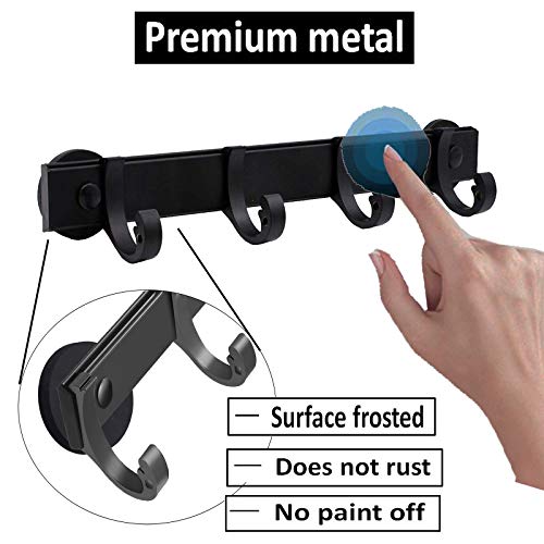 Magnetic Hook Rack Adjustable Hook Rail - Metal Heavy Duty - for Refrigerators, dishwasher, File cabinets, Grills, Washers, Dryers,Etc - No installation tools required(Does not include cleaning brush)
