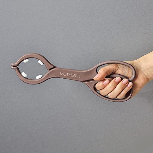 MOTHER-K Baby Bottle Tongs, Non-Slip Grip for Holding Baby Items hygienically Without Touching (Navy)