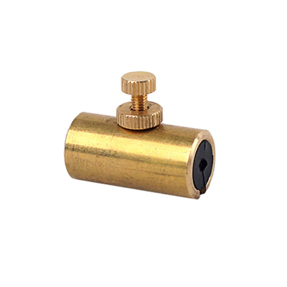 Cello Wolf Tone Metal Wolf Tone Mute Suppressor Tube for Cello Instrument Accessories 12mm (Gold)