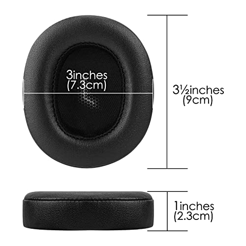 Ear Pads for JBL E55BT Headphones Replacement Ear Cushions, Ear Covers, Headset Earpads (Protein Leather/Black)
