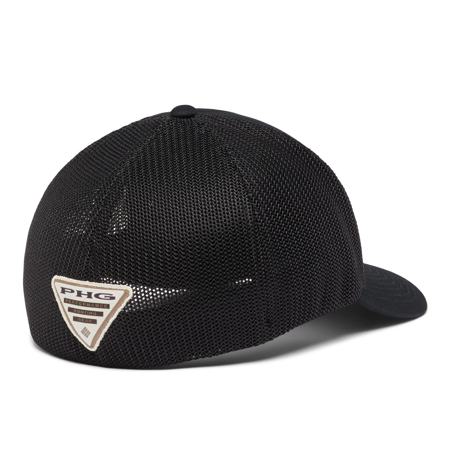 Columbia Unisex PHG Game Flag Mesh Ball Cap - Mid, Black, Large/X-Large