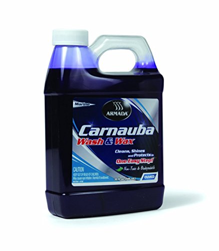 Camco 40922 - RV Trailer Camper Cleaners Carnauba Wash & Wax 32Oz.