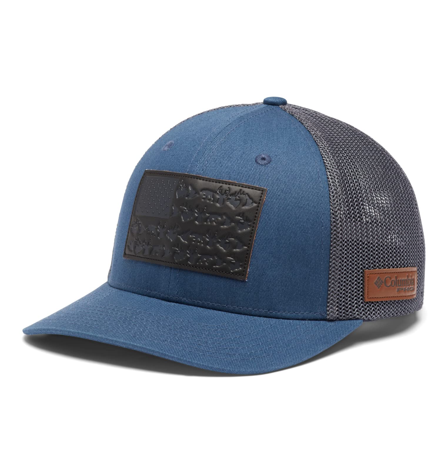 Columbia Unisex PHG Roughtail Game Flag Ball Cap - Mid, Zinc, Large/X-Large