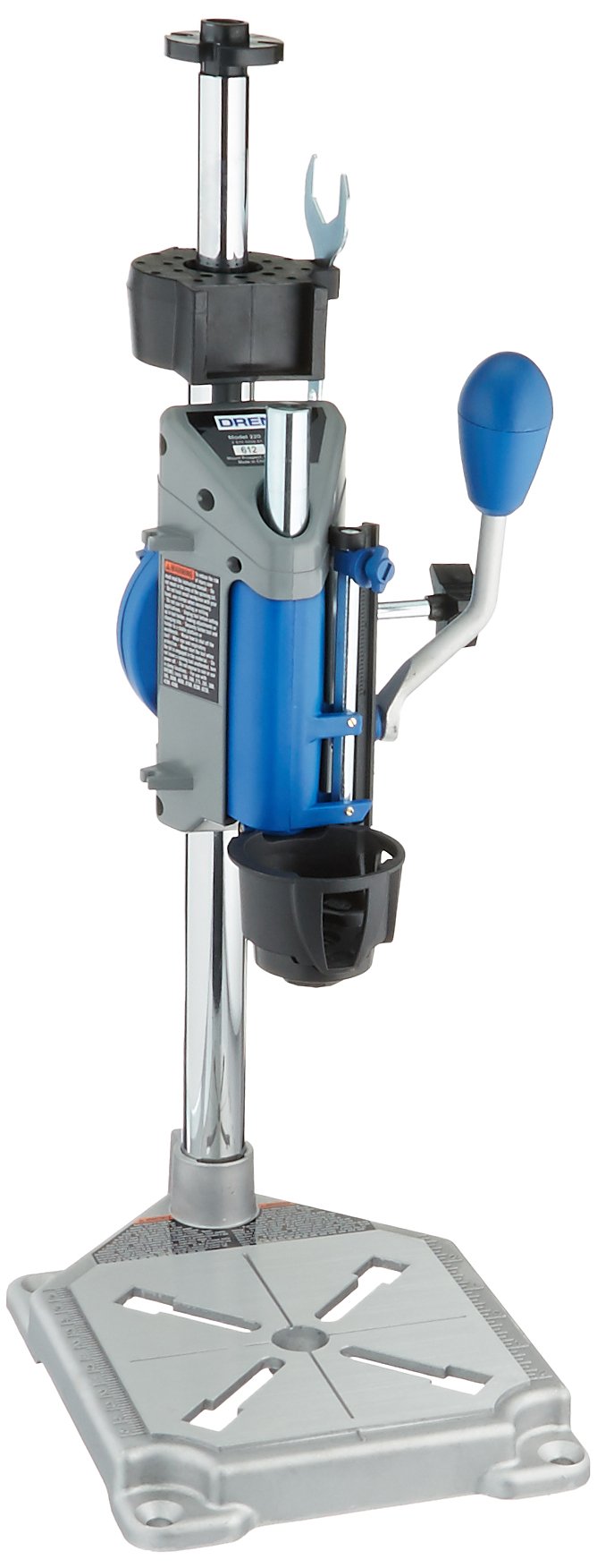 Dremel High Performance Rotary Tool Kit with Rotary Tool Workstation Drill Press Work Station and Wrench