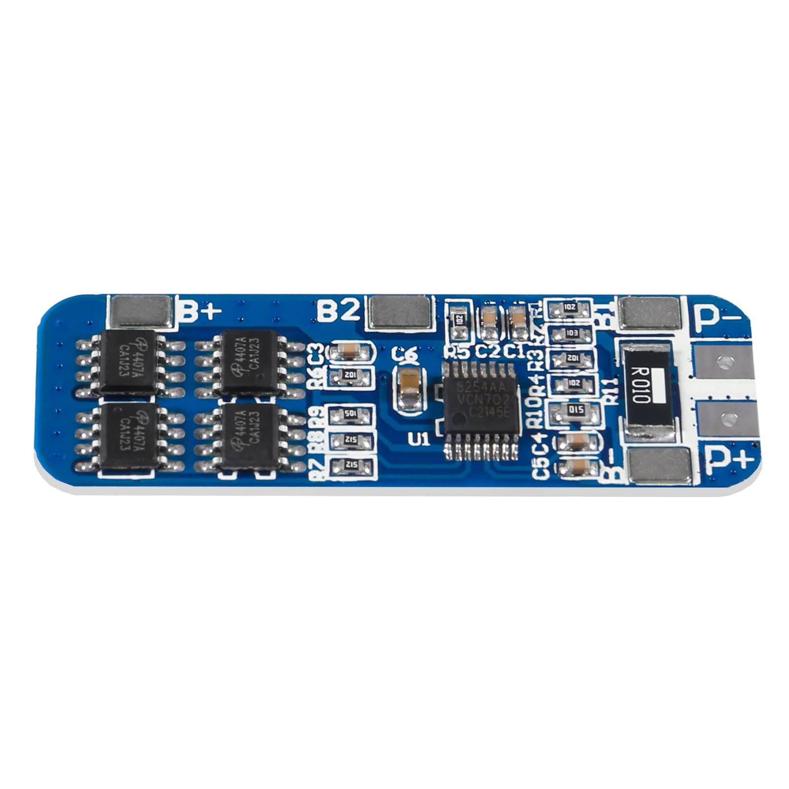 Diitao 15PCS Lithium Battery Protection Board Overcharge Short Circuit Protection Module(2S 16A)