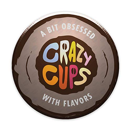 Crazy Cups Flavored Coffee for Keurig K-Cup Machines, Bananas Foster Flambe', Hot or Iced Drinks, 22 Single Serve, Recyclable Pods