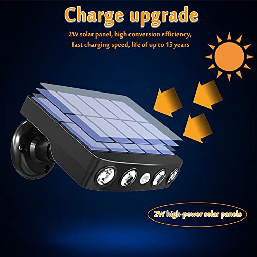 Wall Lampsolar Lamp Waterproof Led Light Outdoor Home Garden Lawn Garden Wall Lamp Rural Outdoor Lighting Sensor Street Lights D1