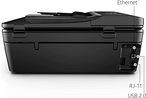 HP Envy Photo 78-55 All-in-One Wireless Color Inkjet Printer - Black -Print Copy Scan Fax - 15 ppm, 4800 x 1200 dpi, 2.65" Touchscreen CGD, 35-Page ADF, Auto 2-Sided Printing, Ethernet, WiFi