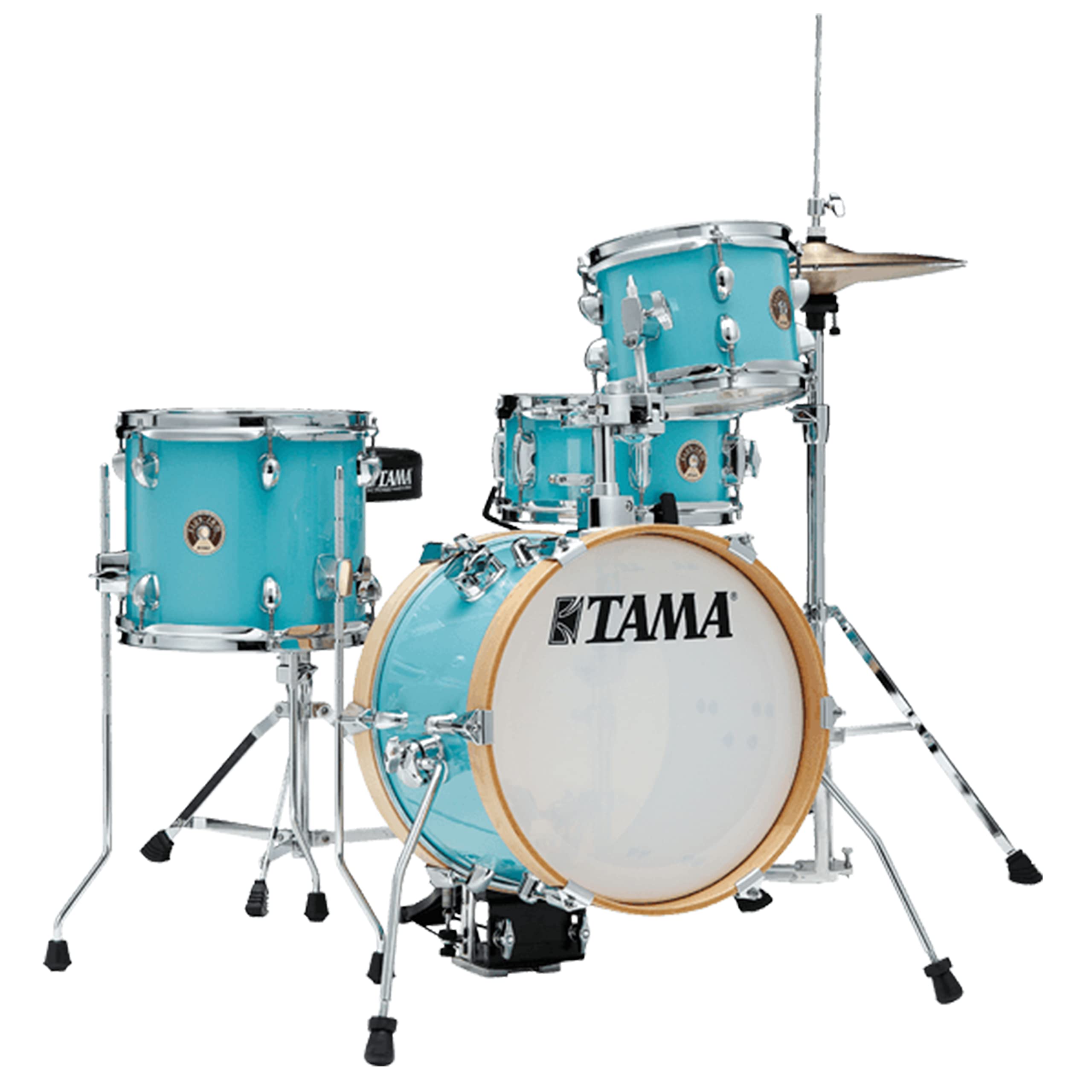 Tama Club-Jam Flyer LJK44S 4-piece Shell Pack with Snare Drum - Aqua Blue