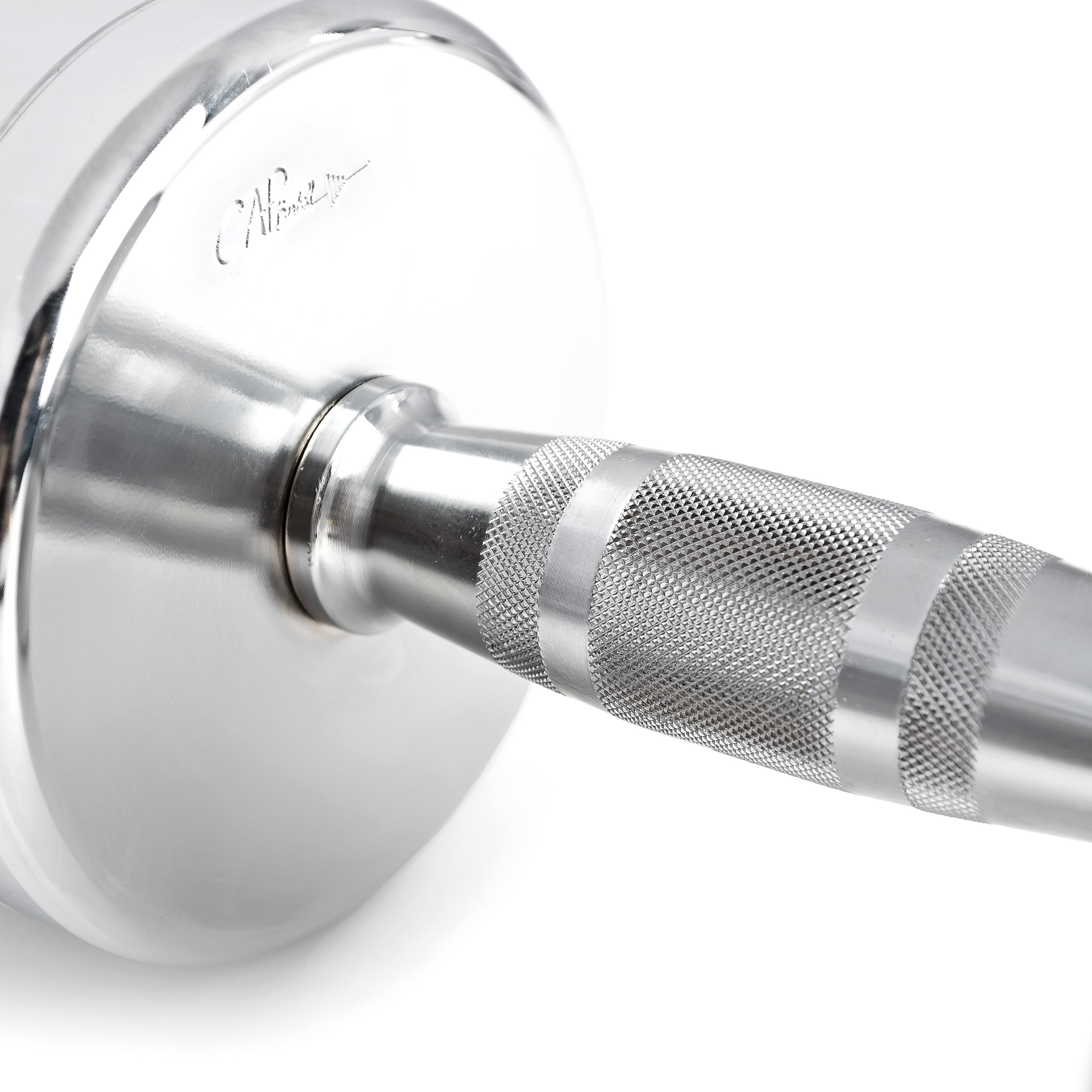 CAP Barbell Chrome Dumbbell with Contoured Handle, 12-Pound