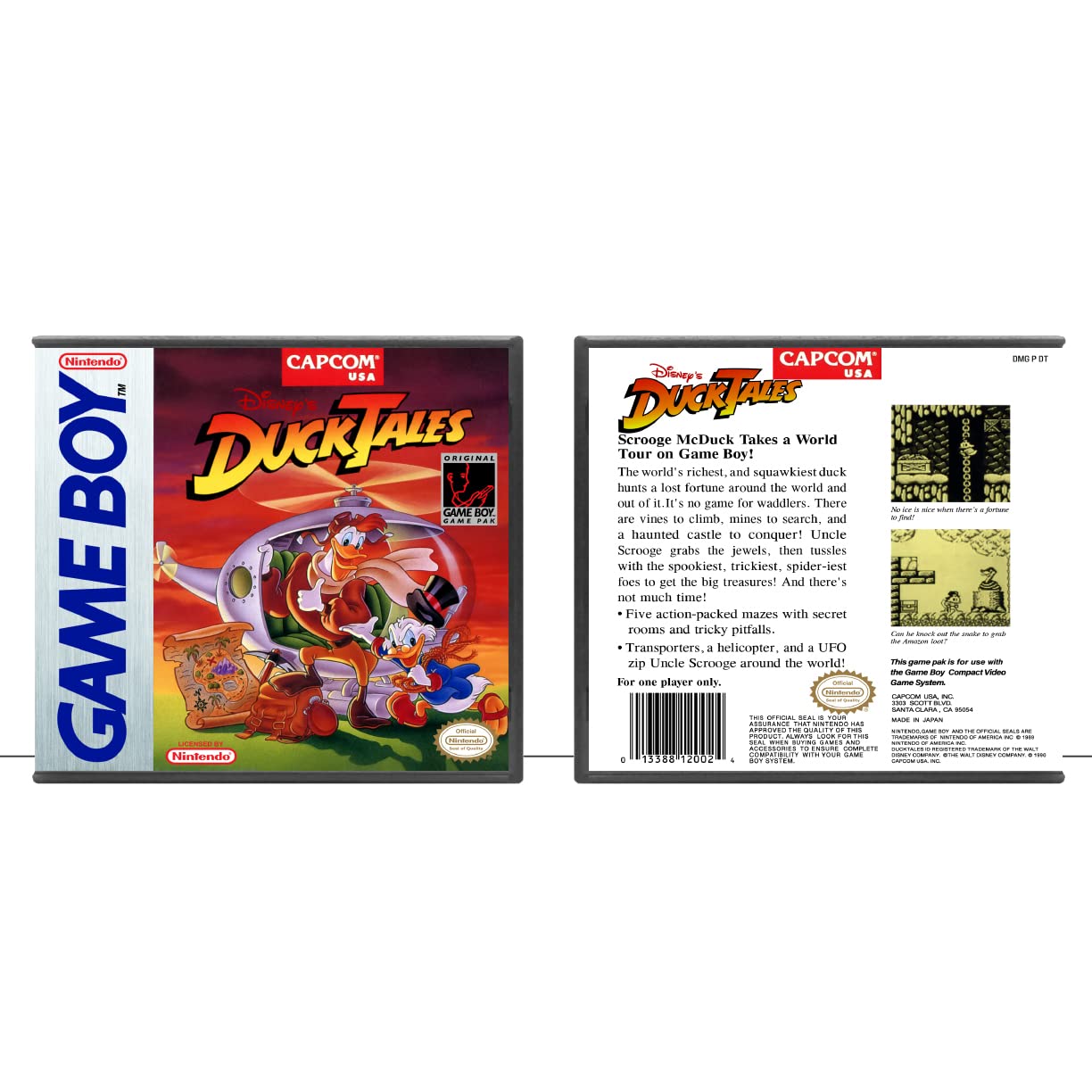Duck Tales (Capcom) | (GB) Game Boy - Game Case Only - No Game