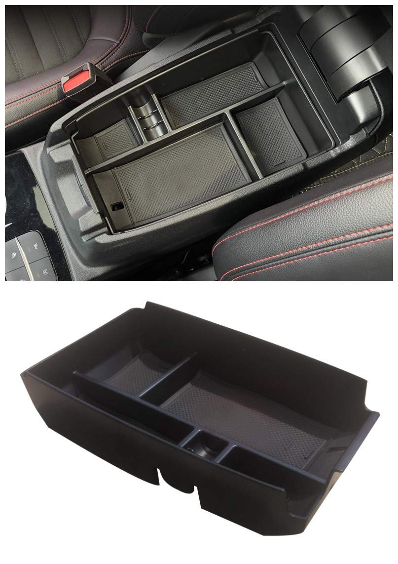 Cosilee Center Console Organizer Box Compatible for Ford Escape 2020 2021 2022/Bronco Sport 2021 2022 Armrest Storage Box Interior Accessories