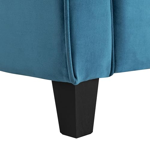 Lifestyle Solutions Harrington Loveseat, Blue