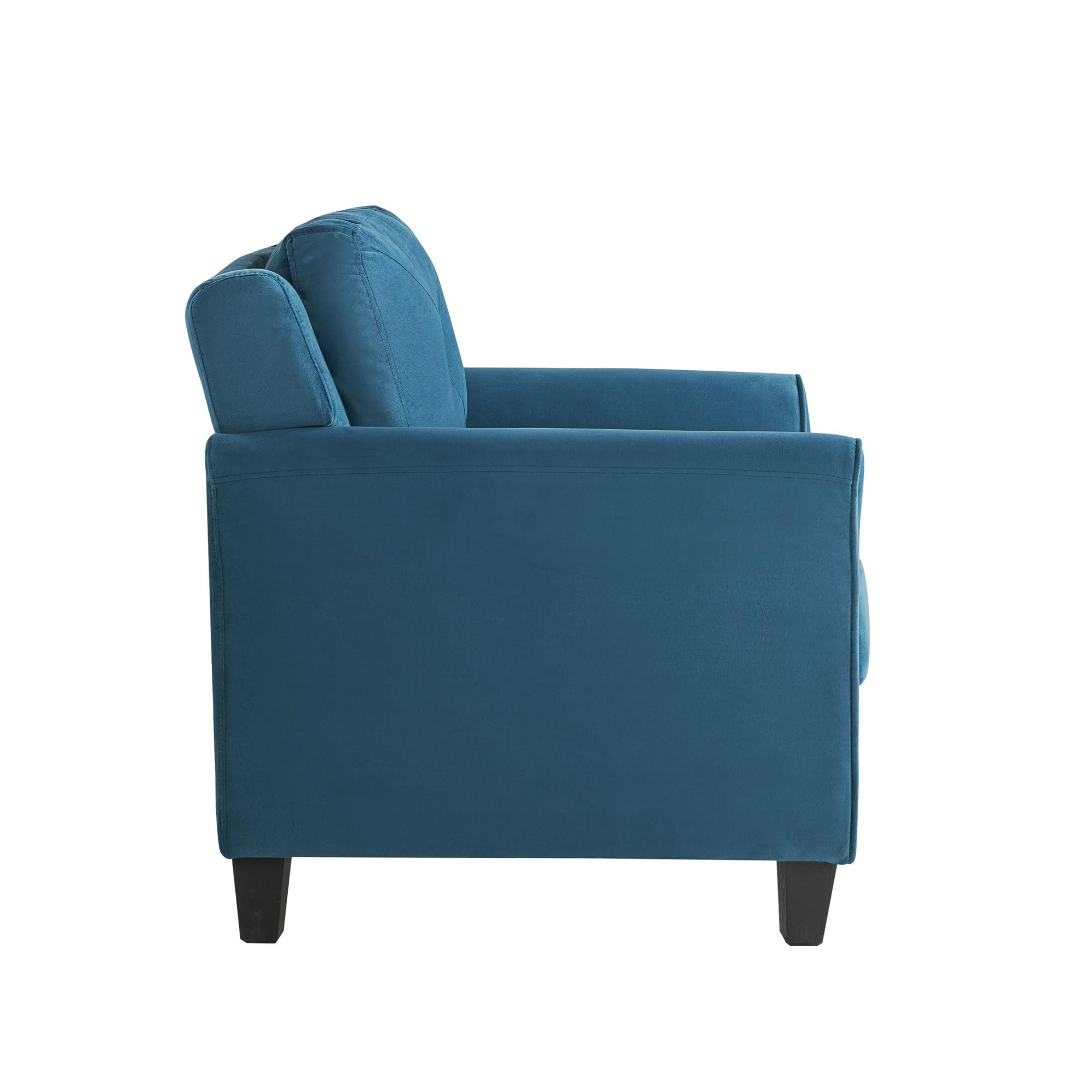 Lifestyle Solutions Harrington Chair, 35.4" W x 32.0" D x 32.7" H, Blue