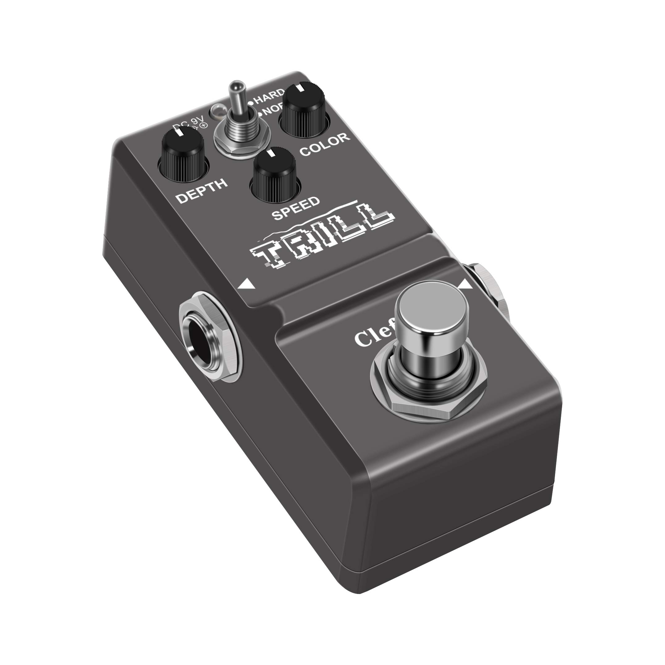 Clefly Nano Tremolo Effect Pedal for Guitar True Bypass & Nano Trill Effect Pedal