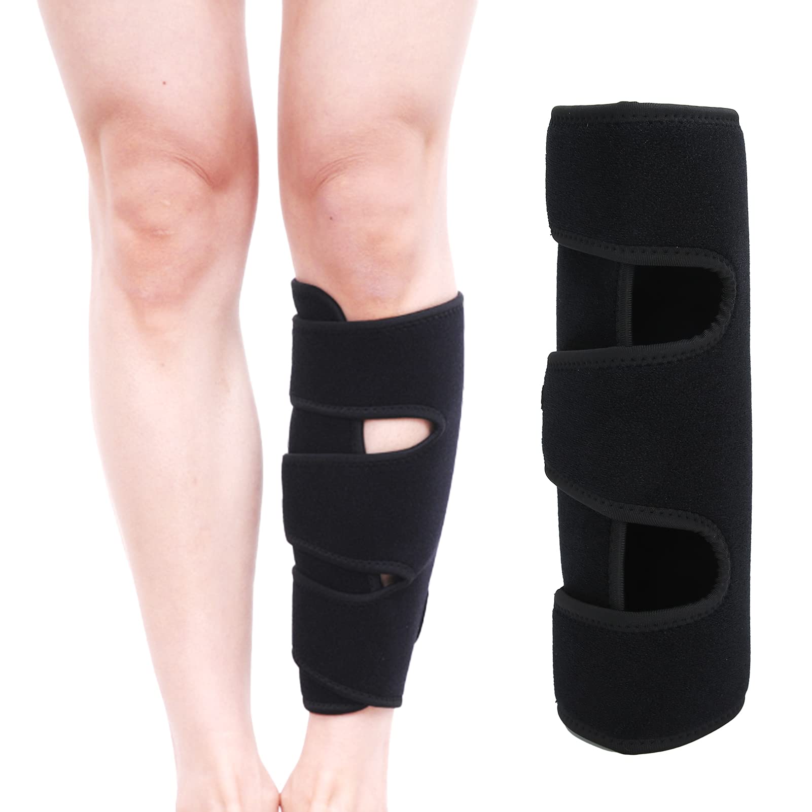 Calf Support Brace Calf Compression Calf Sleeve Lower Leg Wrap Splint for Sports Support Muscle Pain Relief