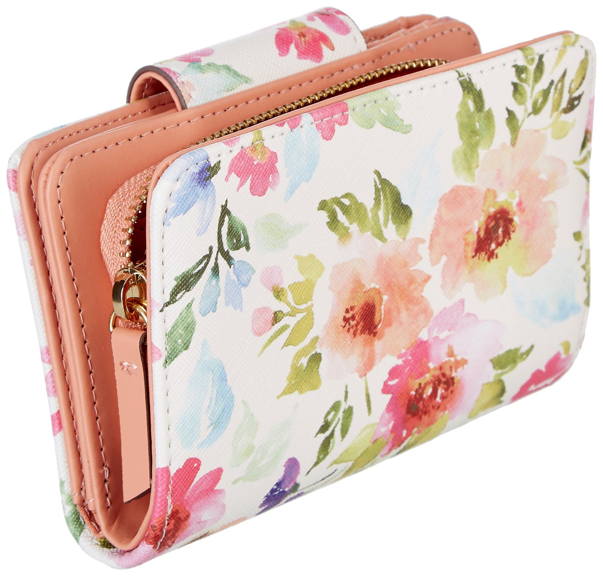 Nanette Lepore Zip Back Wallet Garden Floral One Size