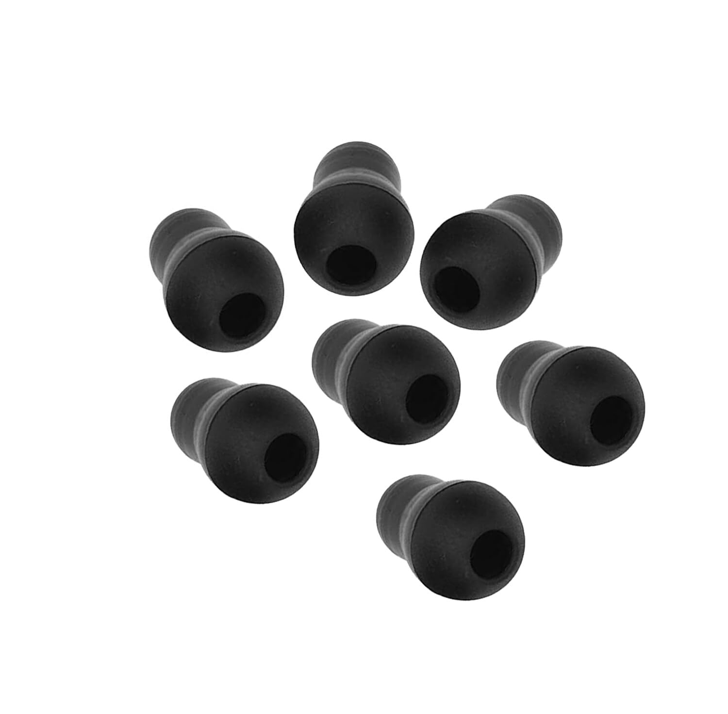 generic 10Pcs Stethoscope Ear Tips, Universal Replacement 2.5mm Silicone Stethoscope Earplugs for 5mm Ear Hooks Durability