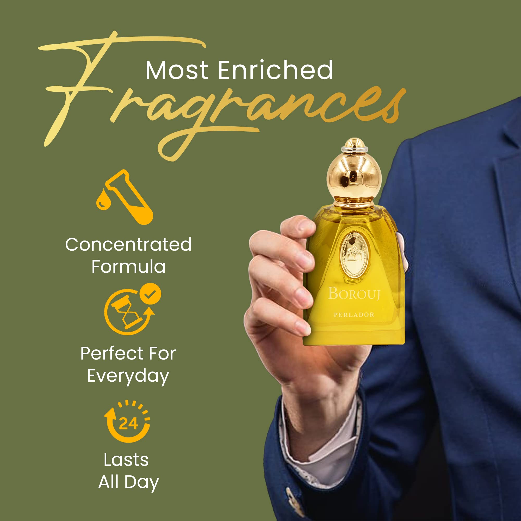 Dumont Cologne for Men and Women, Nitro Green and Borouj Perlador