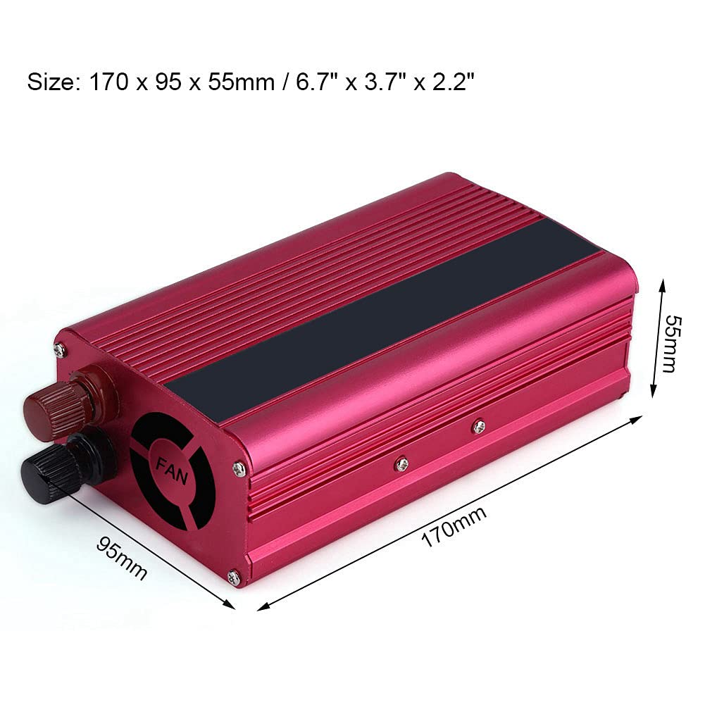 Car , 700W DC 12V to AC 230V Car Converter Dual USB Adapter for Home Car Outdoor Use