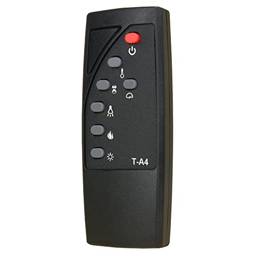 Compatible with Twin Star ChimneyFree ClassicFlame Dura flame Fireplace Stove Heater Infrared Remote Control 2311U310GRA 2511U310GRA 2611U310GRA 2811U310GRA 3211U310GRA 3311U310GRA 2811300GRA (T-A4)