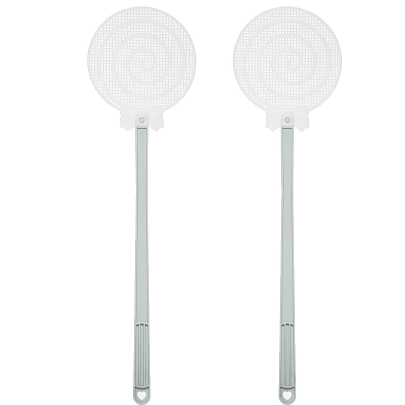 Generic 2 PCS ššš¦ Swatter Household Extended Thick Non-Slip Handle,FliesSwatters,FlySwatters for Indoor and Outdoor (White)