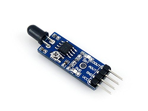 Waveshare Flame Sensor Module Detector IR Infrared Flame Detection Sensor Module Flame for Raspberry pi