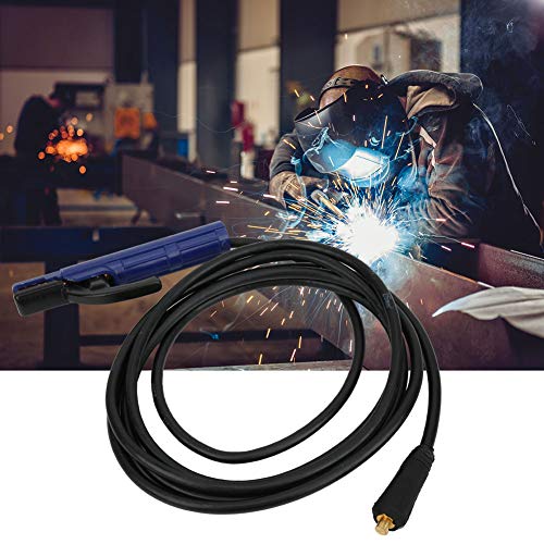 Fafeicy 300A Electrode Holder, Welding Rod Stick Clamp with 25mm2 4m Cable Fit for MMA ARC Welder Used in Shipyard, Welding And Cutting Accessories