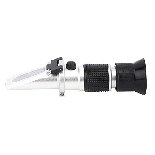 Fafeicy Refractometer Concentration Meter Brix Tester 0-90% for Automatic Temperature Compensation