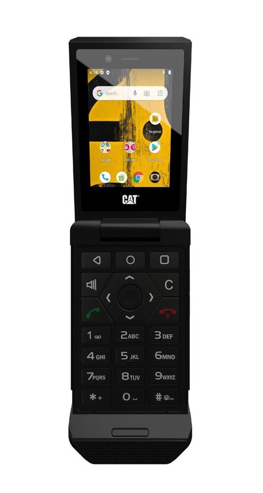 CAT S22 FLIP BLACK T-MOBILE LOCKED (Renewed)