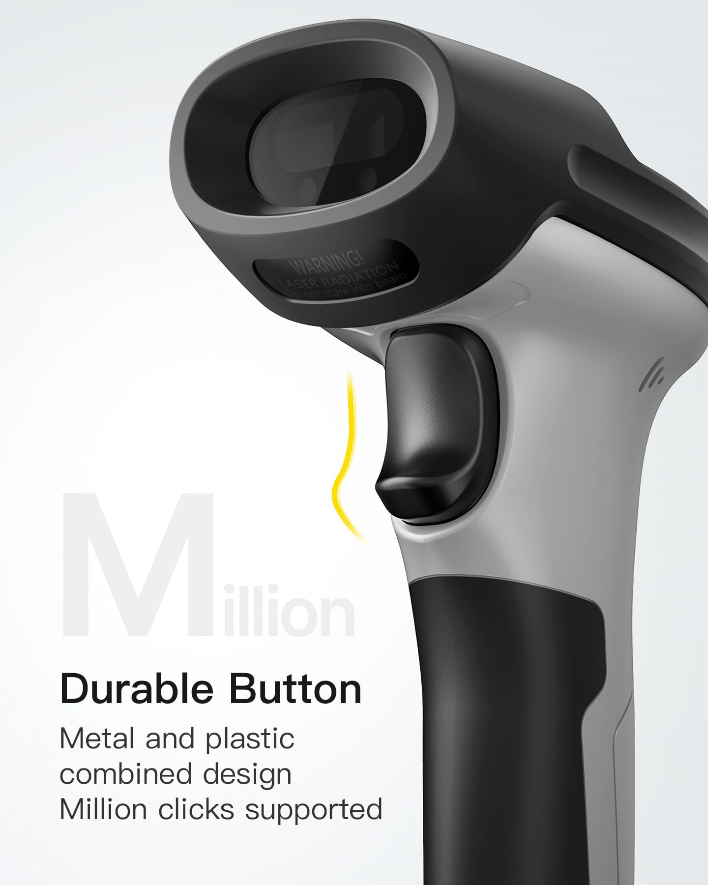 Inateck Barcode Scanner with Hands Free Adjustable Stand, Bundle Product, BCST-70 and BCST-S