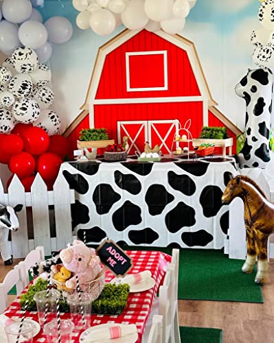 Cow Print Number 2 Birthday Balloon for 2 Year Old Cowgirl