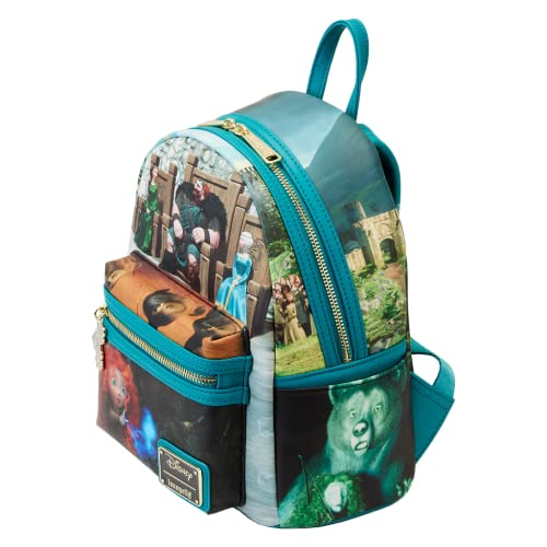 Loungefly Brave Merida Princess Scenes Double Strap Shoulder Bag
