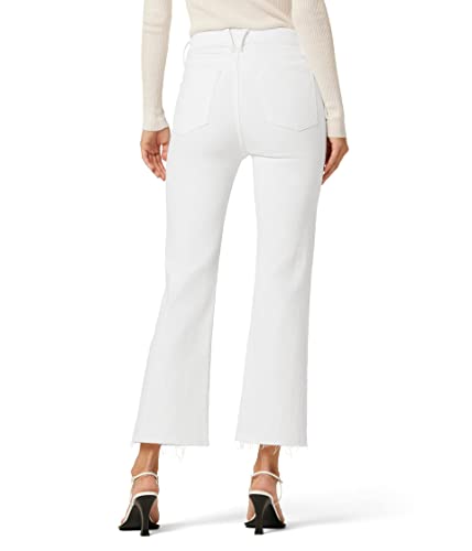 HUDSON Jeans Women's Faye Ultra High Rise Bootcut Crop Jean, White