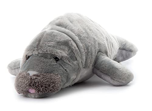 The Petting Zoo Conservation Manatee Stuffed Animal Plushie, Gifts for Kids, Ocean Animals, Manatee Plush Toy 18 Inches