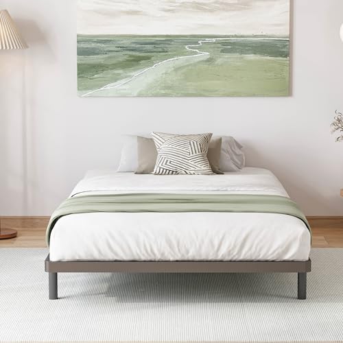EZBeds Twin-Box-Spring, Bunkie Board Twin, 2 Inch Twin Box Spring Only, Easy Assembly, Noise Free, Metal Mattress Foundation