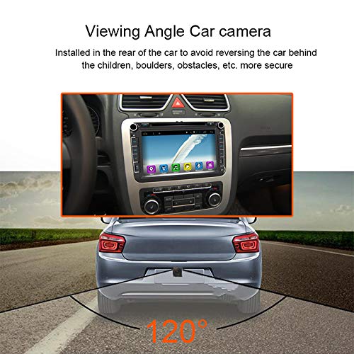 Car Rear View Camera 120° Wide View Angel Waterproof Backup Camera for Awesafe Car Radio