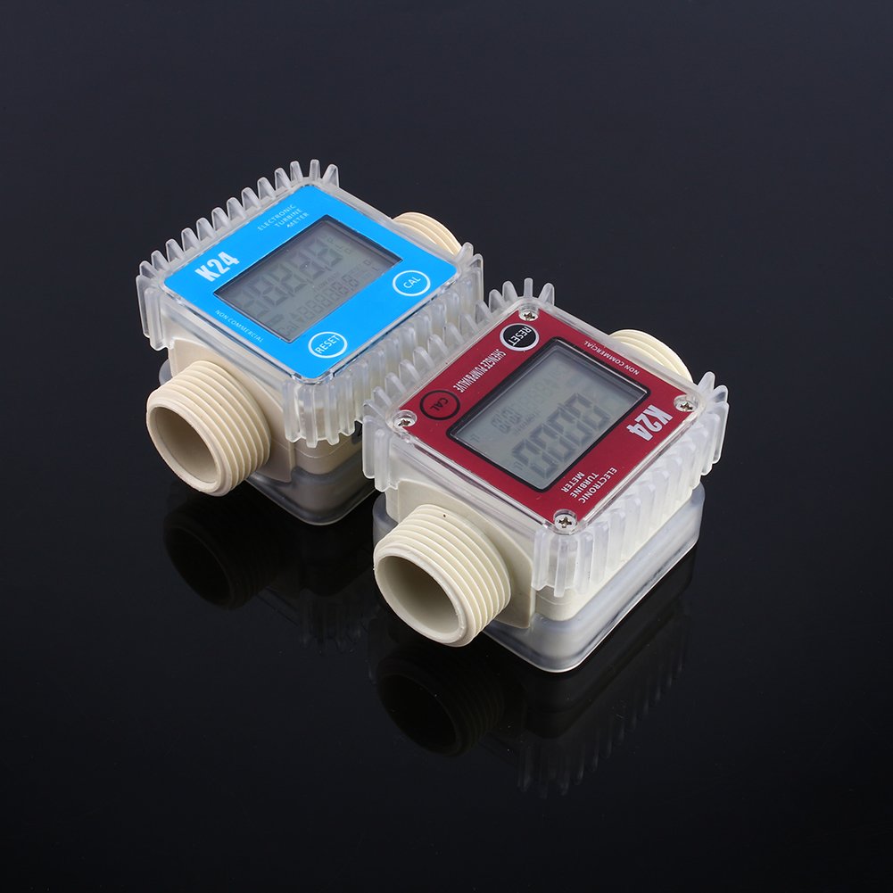 K24 LCD Turbine Digital Fuel Meter Anti- for Chemical Liquid Water