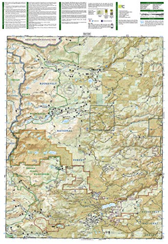 Indian Peaks, Gold Hill (National Geographic Trails Illustrated Map) (National Geographic Trails Illustrated Map, 102)