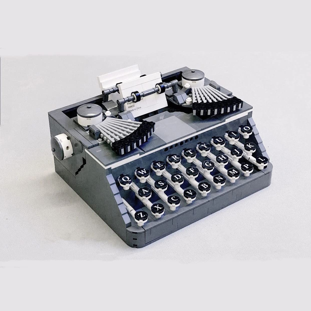 Classic Creative Ideas Building Blocks Mini Bricks Retro Typewriters Construction Set Creative Model Toys for Adults Micro Building Block DIY Toys for Adults