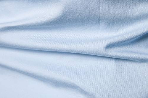 MUSE FATH Men's Solid Designer Clothes-Casual Long Sleeve Shirt-Button Up Wedding Dress Shirt-Light Green-XS