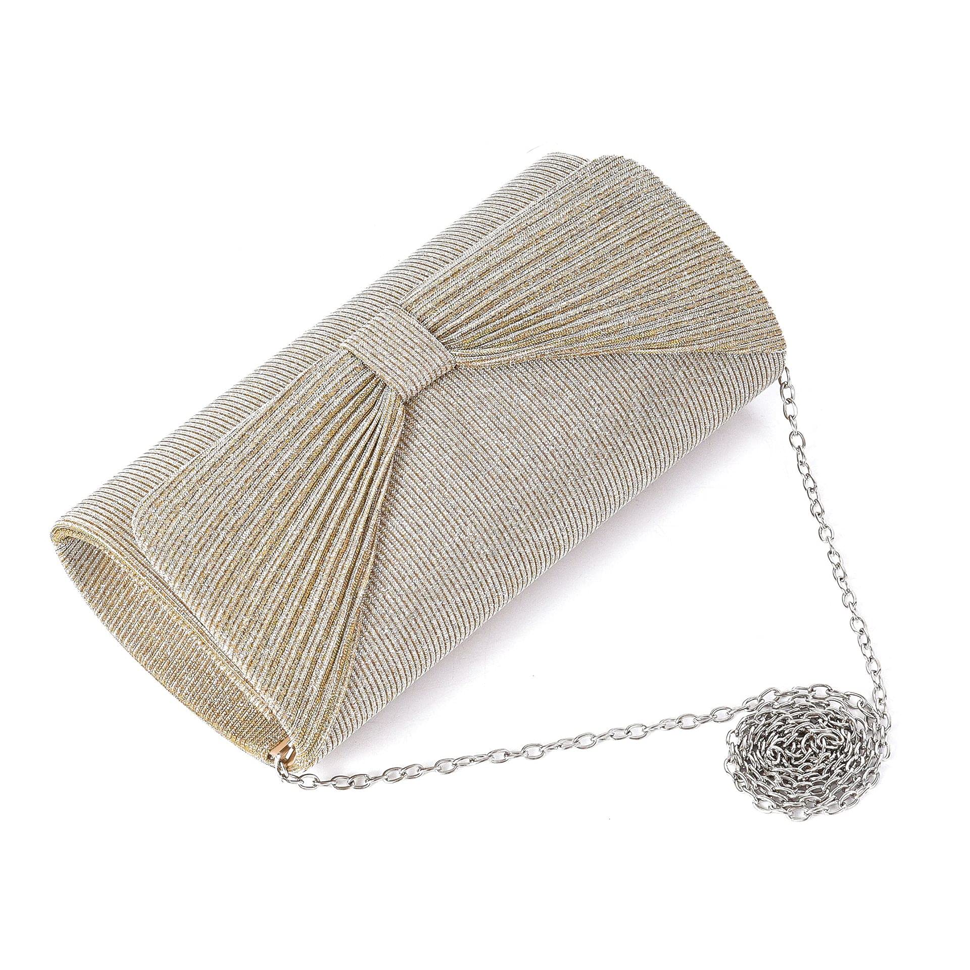 Clutch Purses for Women Wedding Small Evening Bag Sparkling Party Handbag Bridal Clutch Champagne