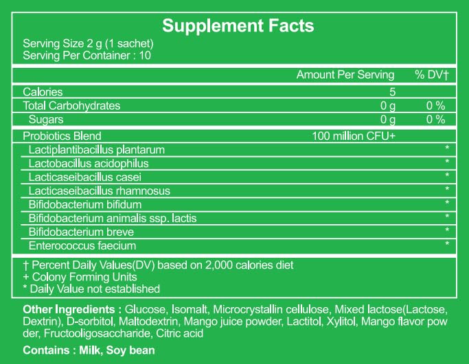 Generic Family Probiotics - Probiotics for You and Your Family!, Green