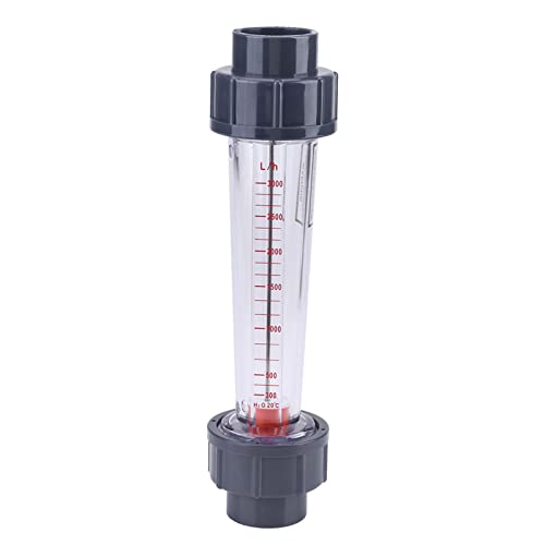 Deosdum Plastic Tube Type LZS-25 Flow Meter 300-3000L/H Water Rotameter